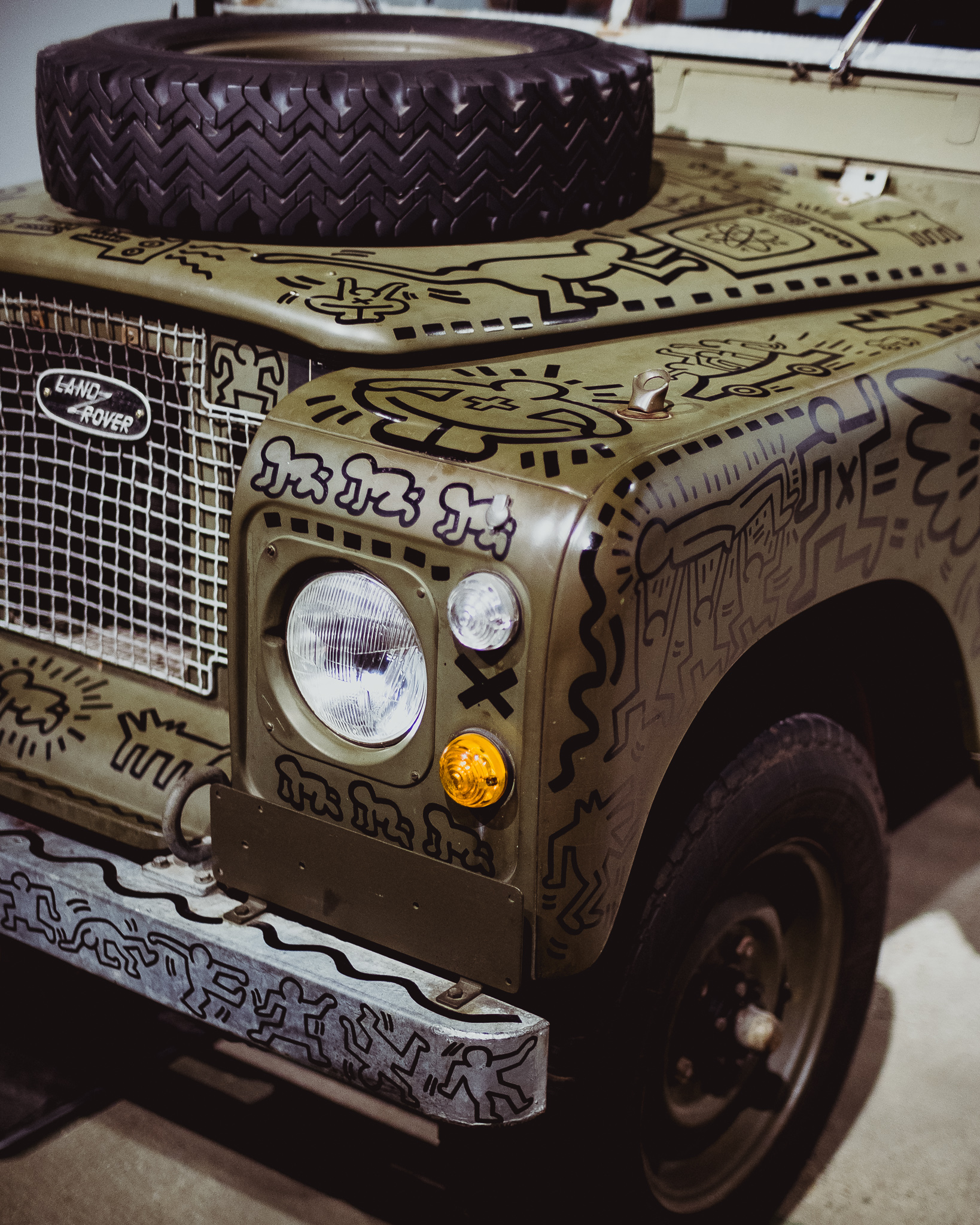 Keith Haring at the Petersen Automotive Museum — TJLVN
