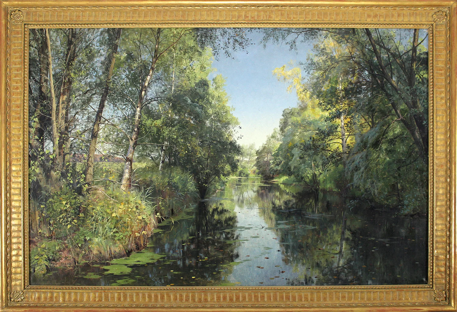 Peder M. Monsted | Still Water, Summer, 1894 | Available For Sale ...