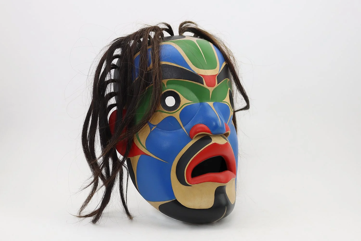 Portrait Mask by Beau Dick (Kwakwaka'wakw (Kwakiulth)/ Canadian 1955 ...