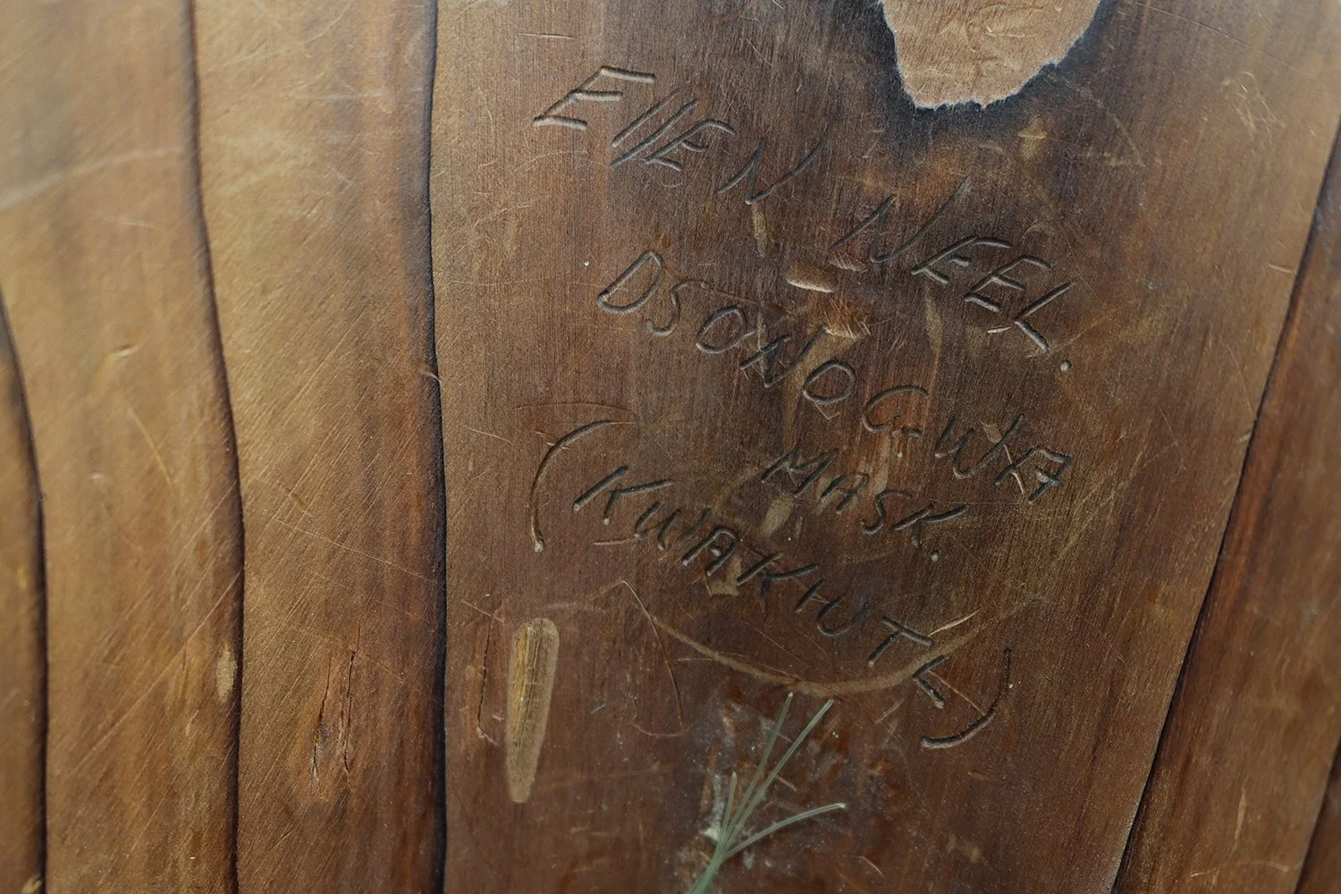 Tsonokwa (Dzunukwa) Mask by Ellen Neel (Kwakwaka'wakw (Kwakiutl) 1916 ...