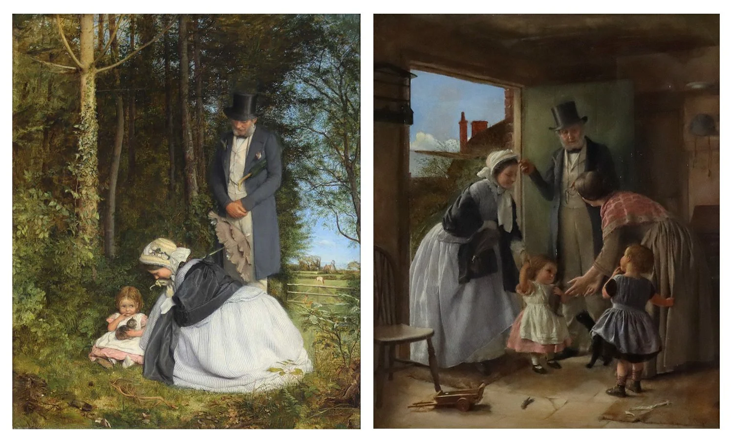 'The Wanderer and Restored' by Joseph Clark, R.O.I. (British 1834-1926 ...