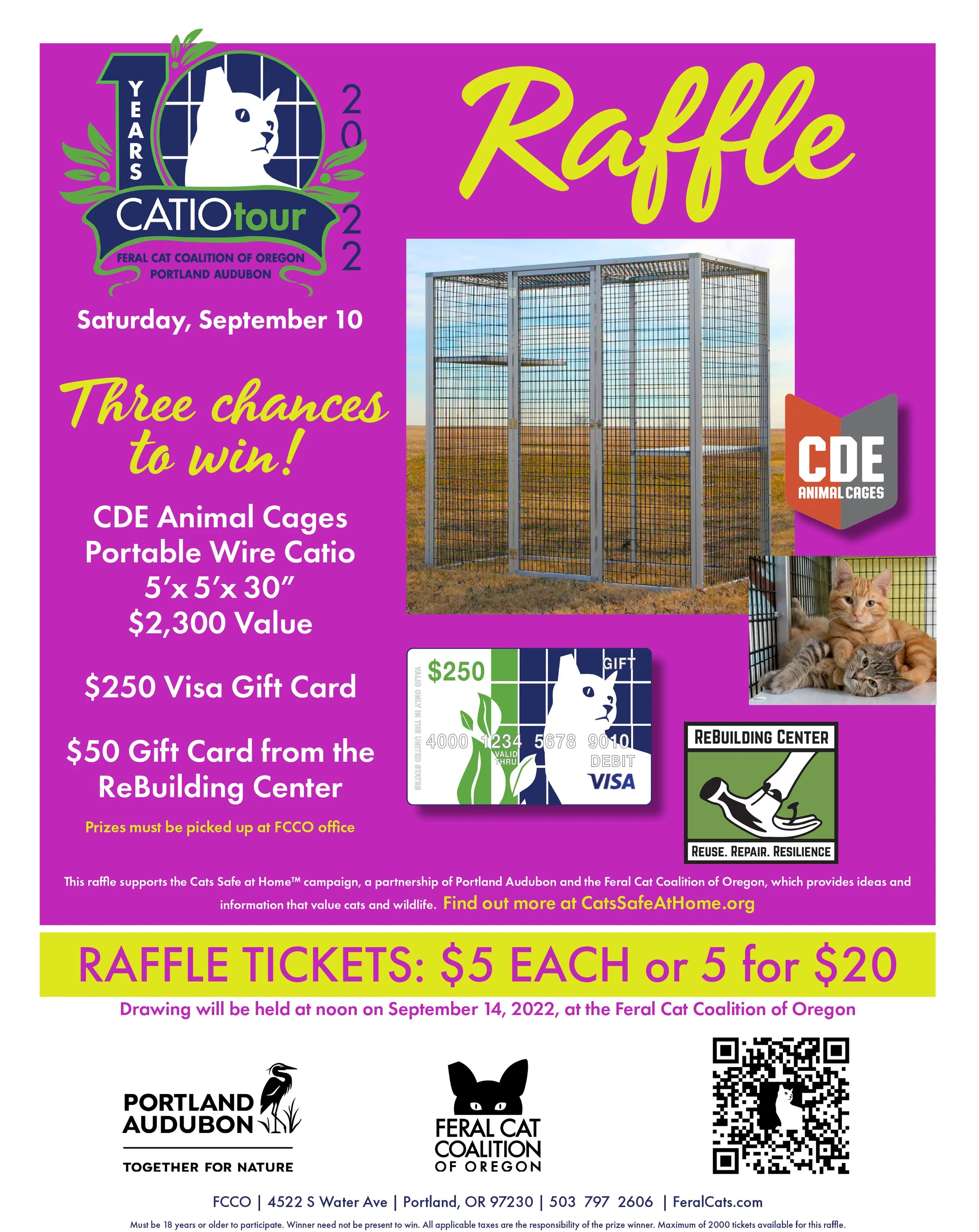 Win a Catio! — Cats Safe at Home