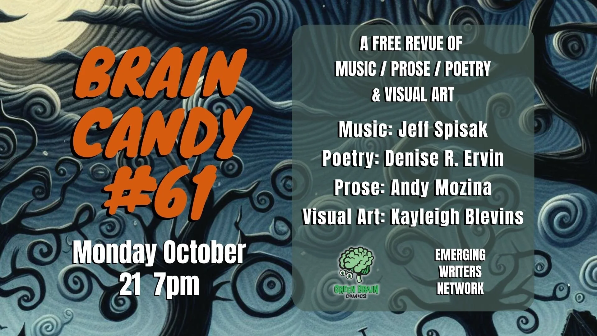 Trick or Read at Green Brain! — Green Brain Comics