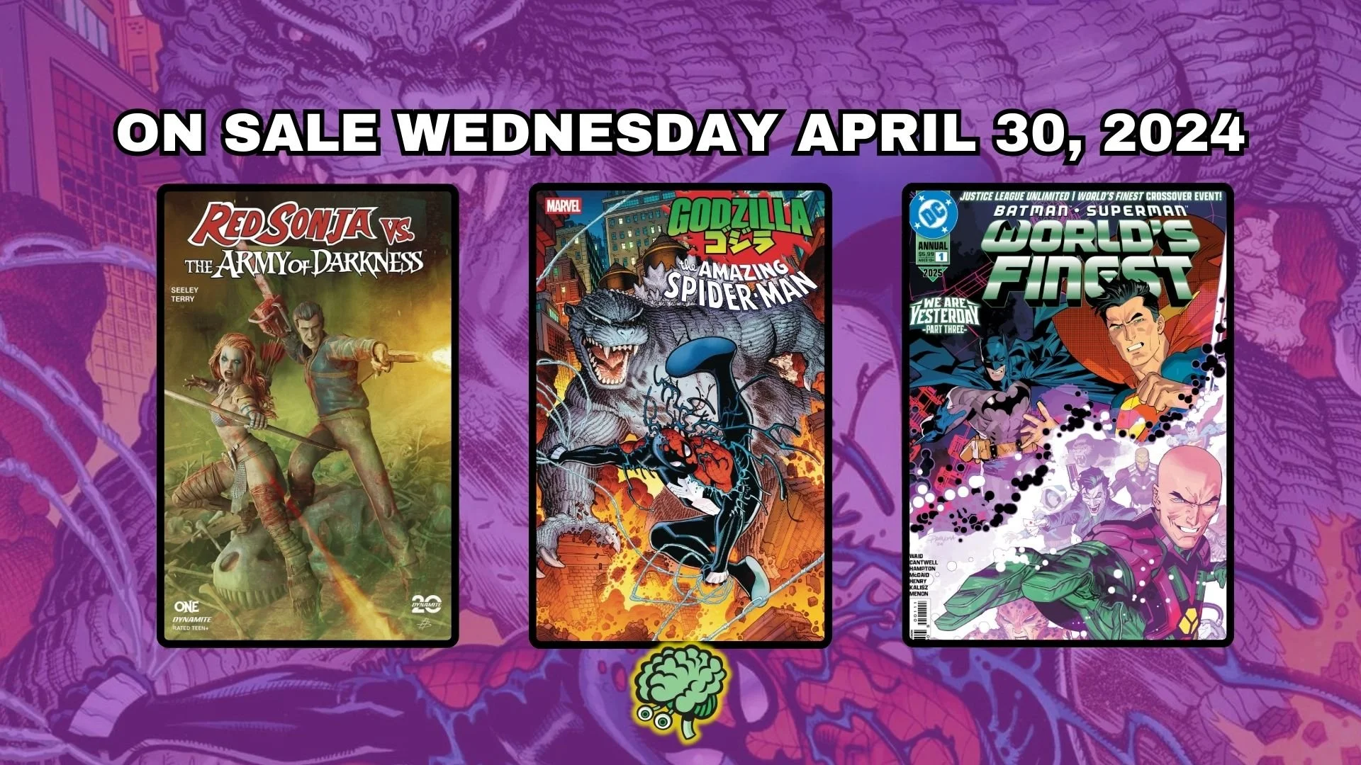 New Comics for Wednesday, April 30, 2025 — Green Brain Comics