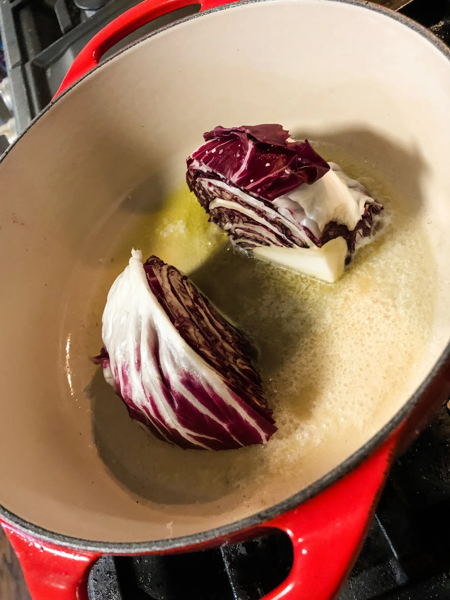 Territorial Seed Company’s Braised Radicchio with Roasted Garlic ...