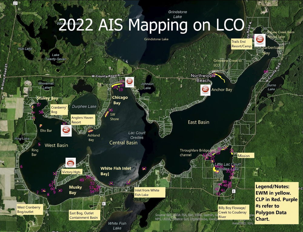 AIS Plans 2023 — COURTE OREILLES LAKES ASSOCIATION