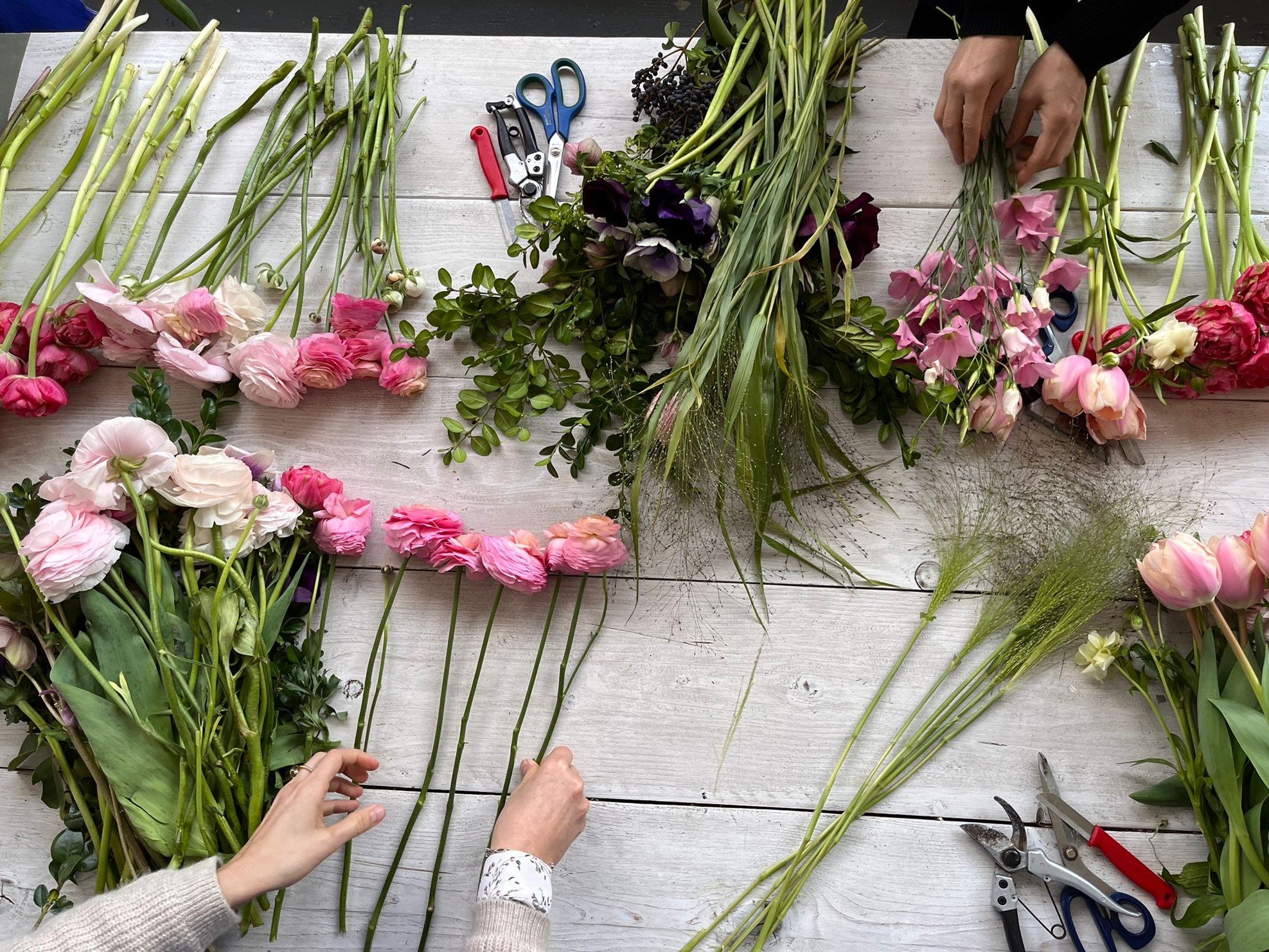 FLORAL DESIGN WORKSHOPS | Tania Muser Italian destination wedding ...