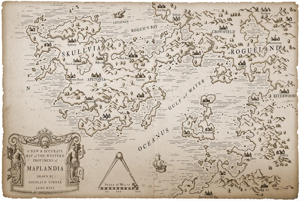 Old Map Texture Photoshop