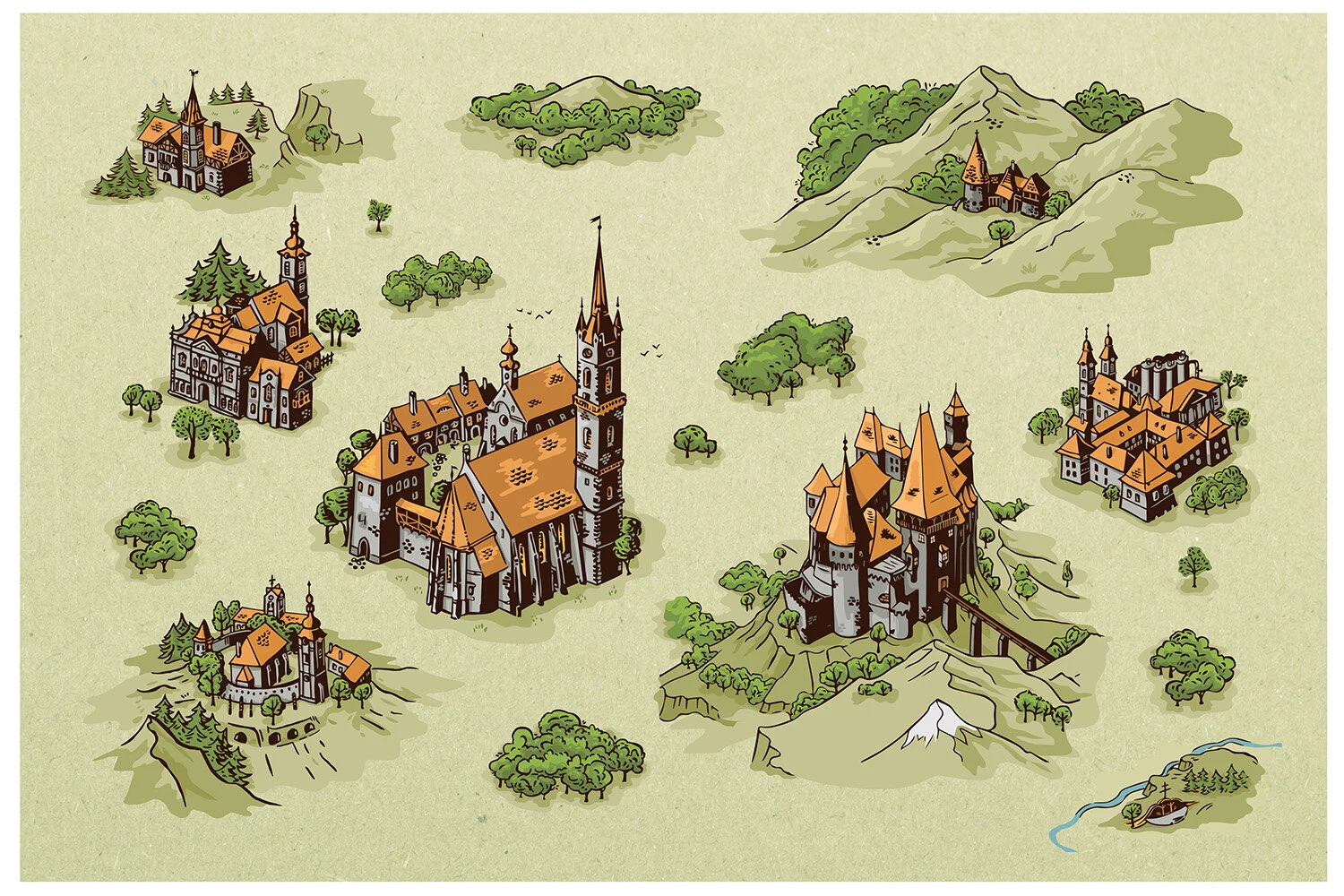 FANTASY MAP SYMBOLS