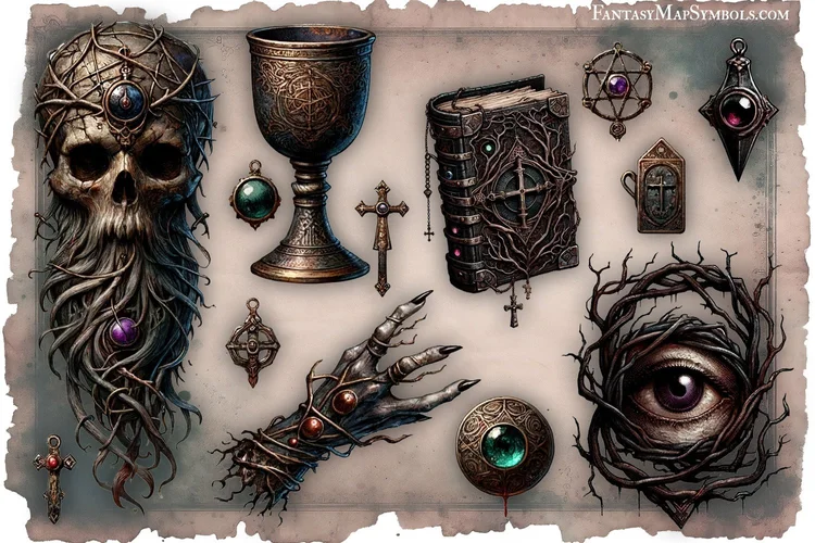Old Medieval Keys PNG Art — ART REALMS & FANTASY MAP SYMBOLS