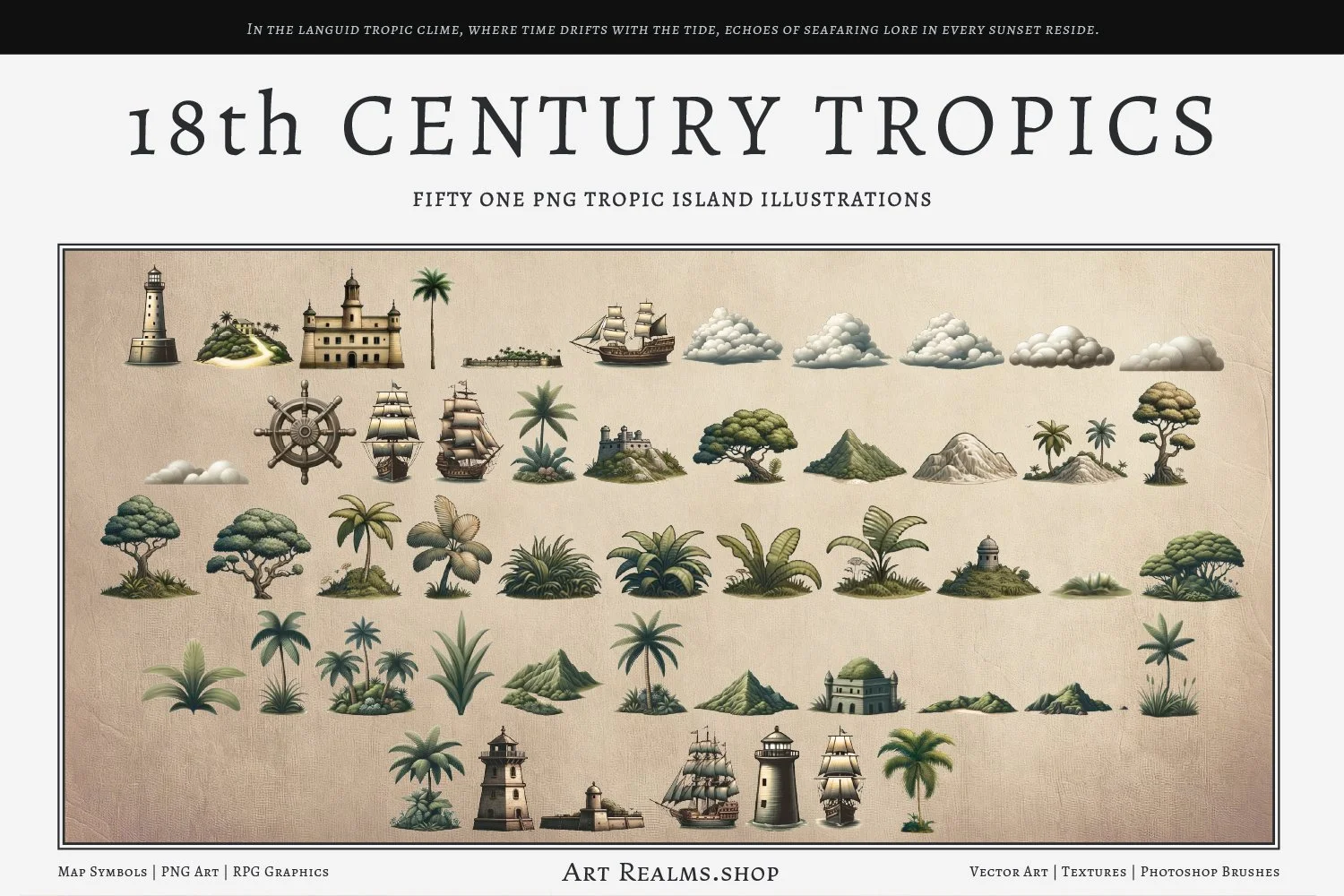 Map Symbols & Icons for RPG Maps & Books — ART REALMS & FANTASY MAP SYMBOLS