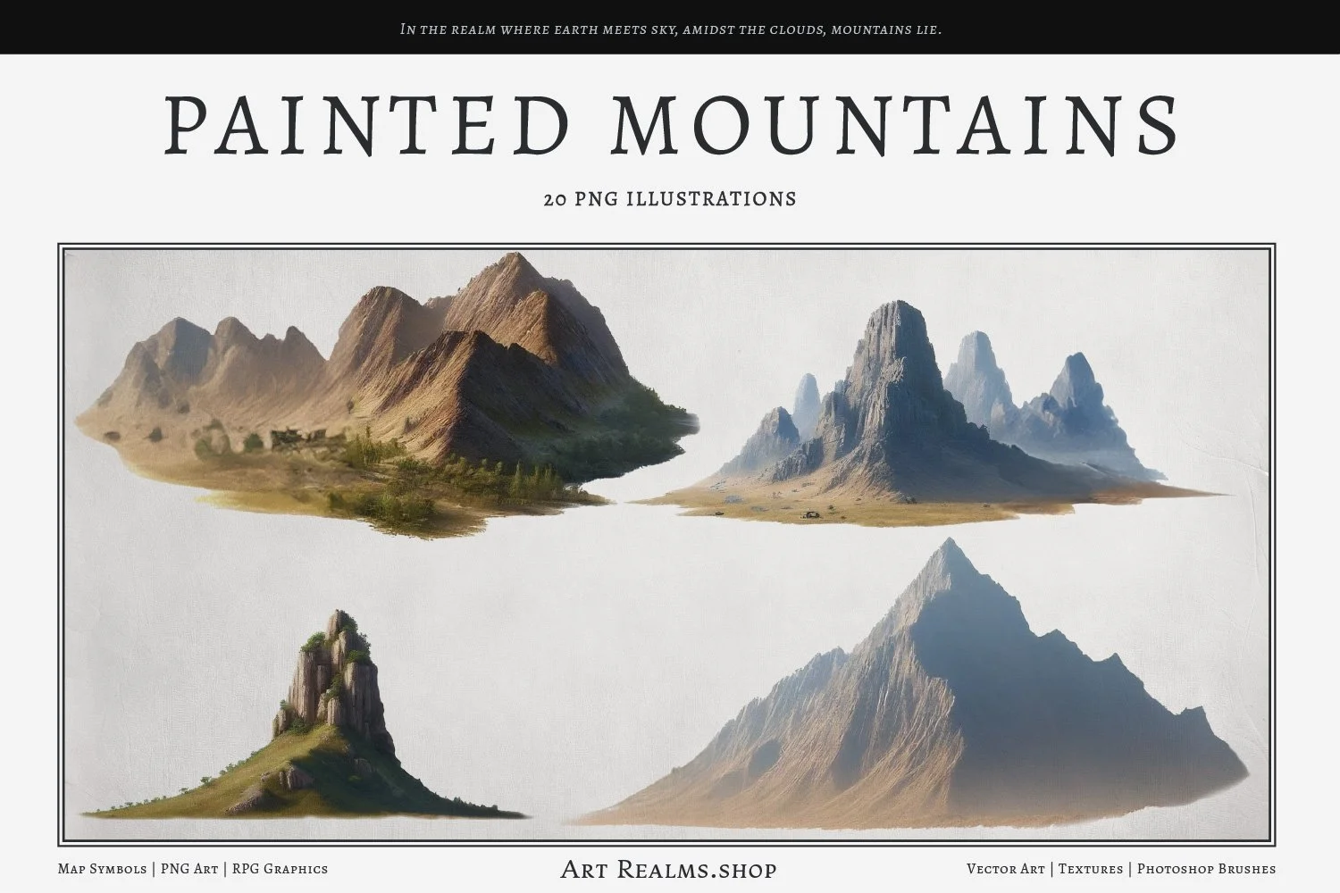 Map Symbols & Icons for RPG Maps & Books — ART REALMS & FANTASY MAP SYMBOLS