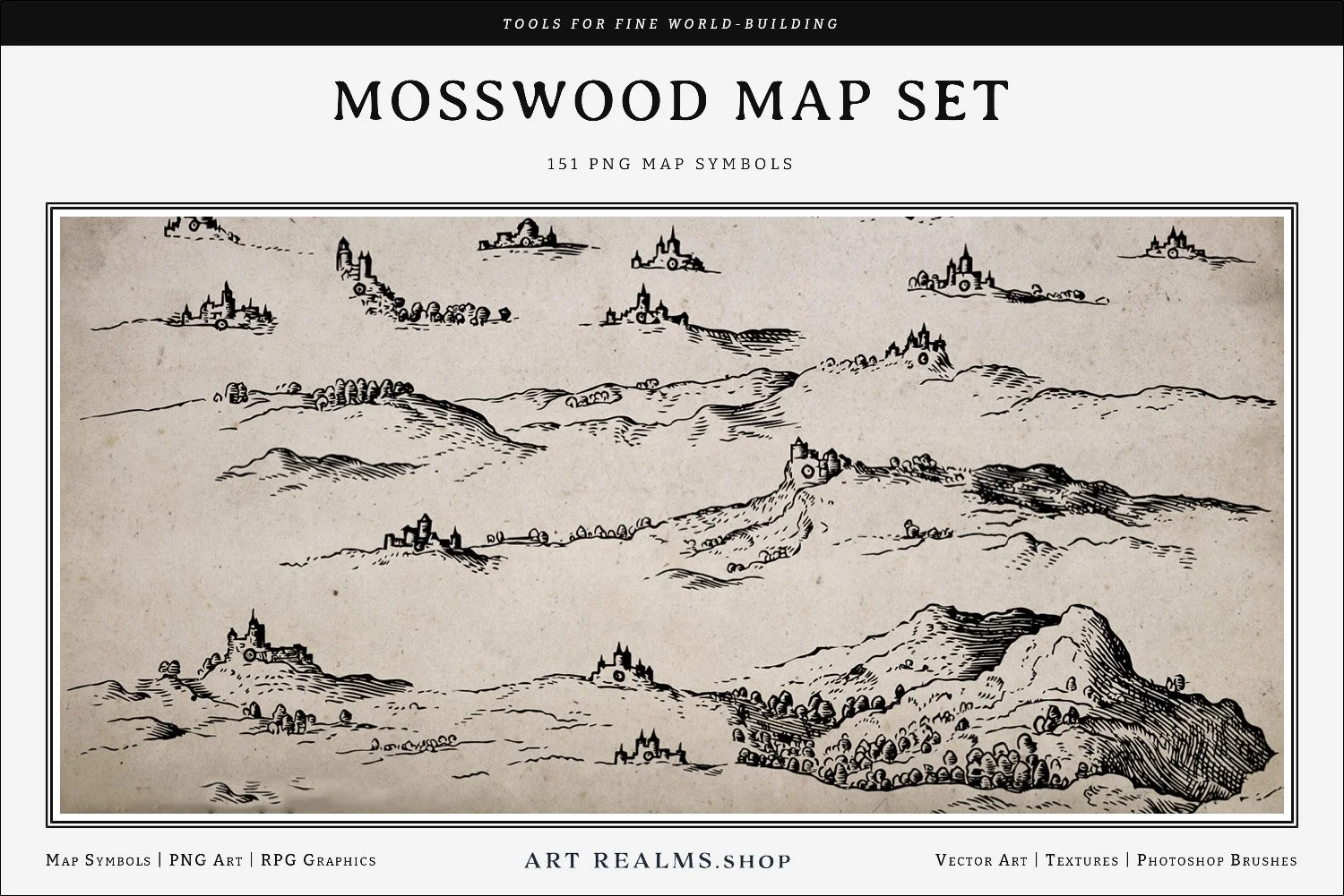 Custom Fantasy Maps, RPG Symbols & Fantasy Art for Authors, Game ...