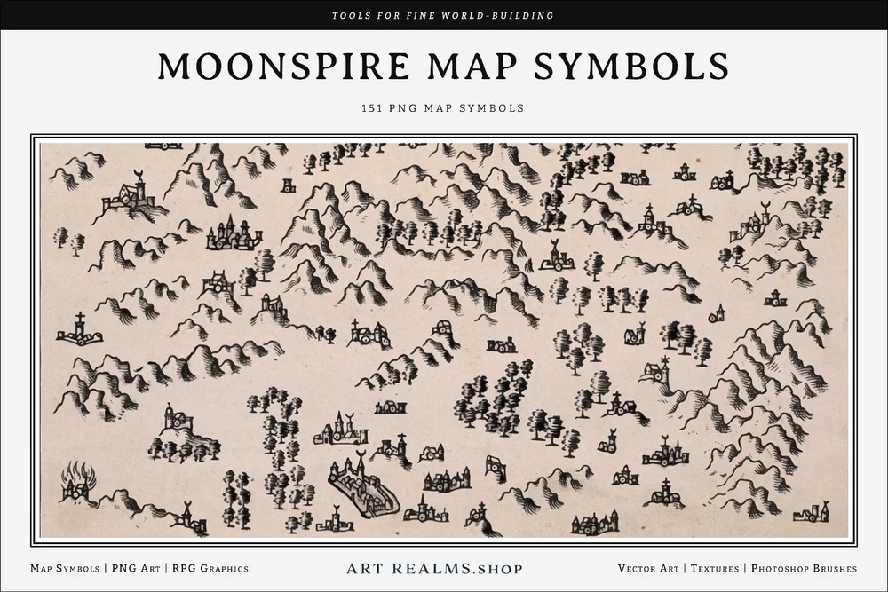 Custom Fantasy Maps, RPG Symbols & Fantasy Art for Authors, Game ...