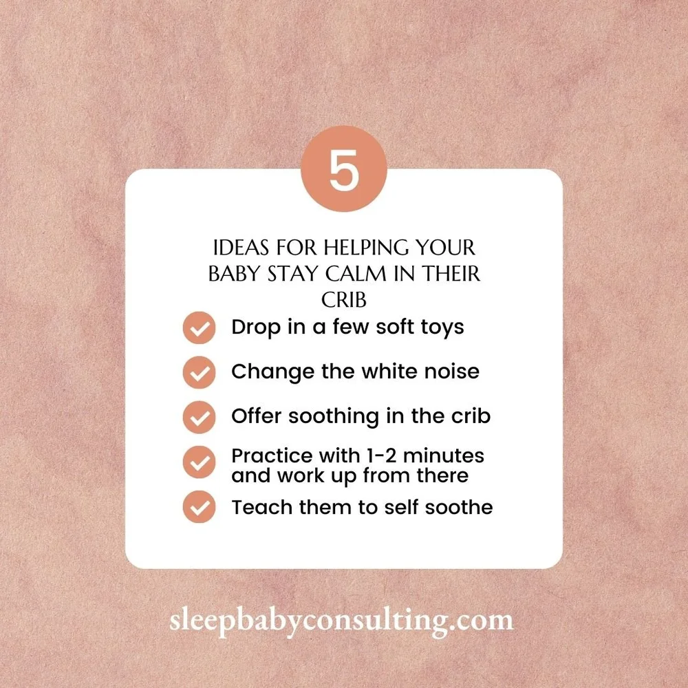 5 ways to help your baby stay calm in their crib — Sleep Baby - Infant ...