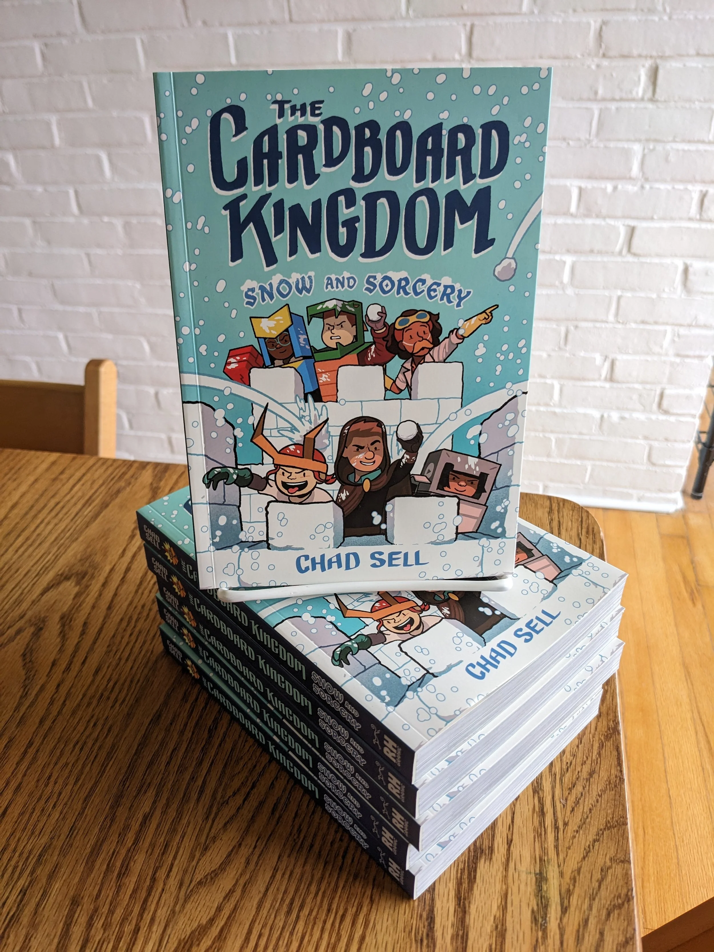 The Cardboard Kingdom: Snow & Sorcery is out now! — Chad Sell