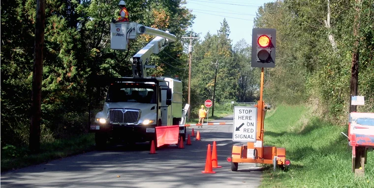 Automated Flagger | Temporary Traffic Signals