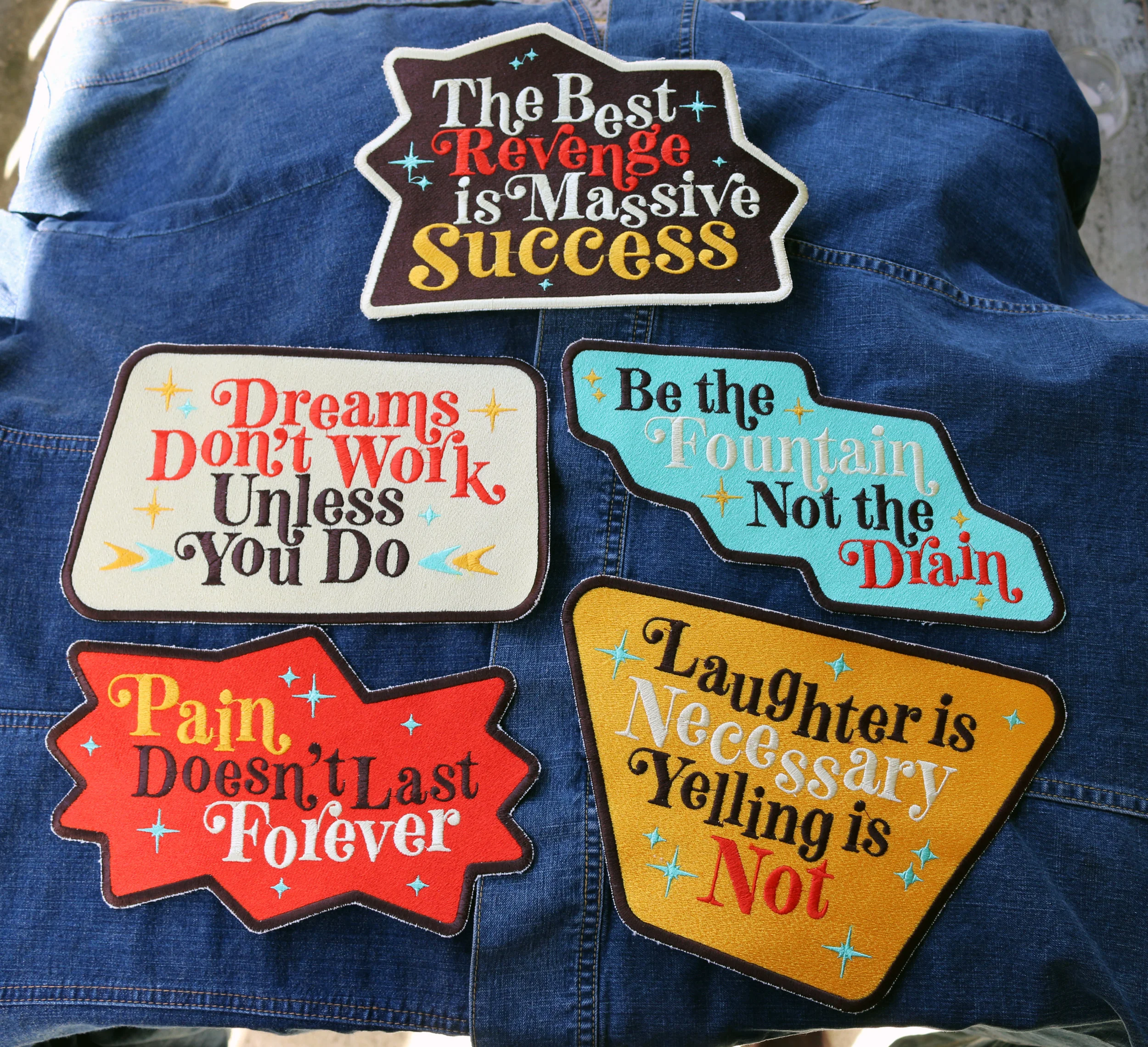 Motivational Patches — Emmalene Marie Design