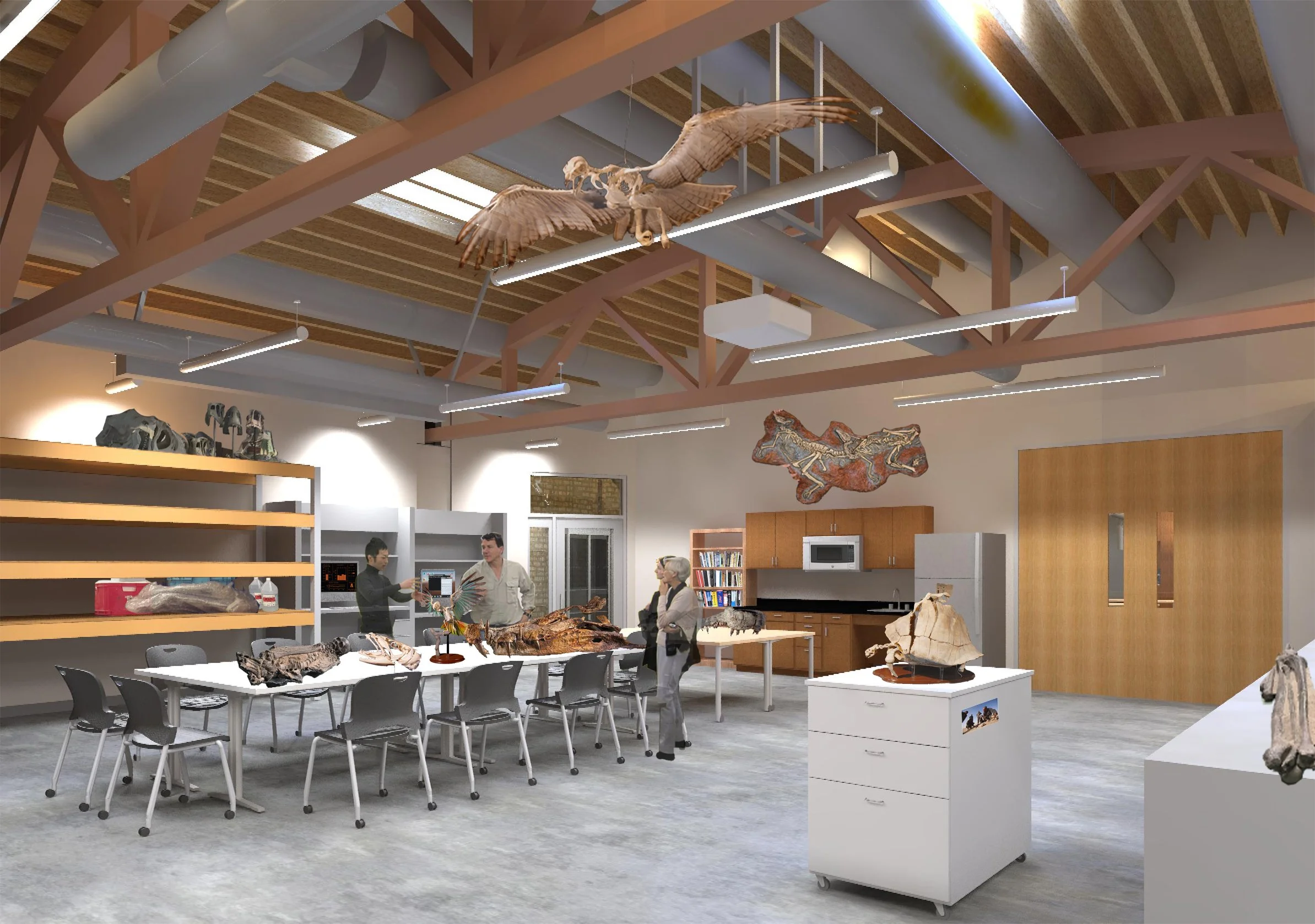 Fossil Lab — Architrave