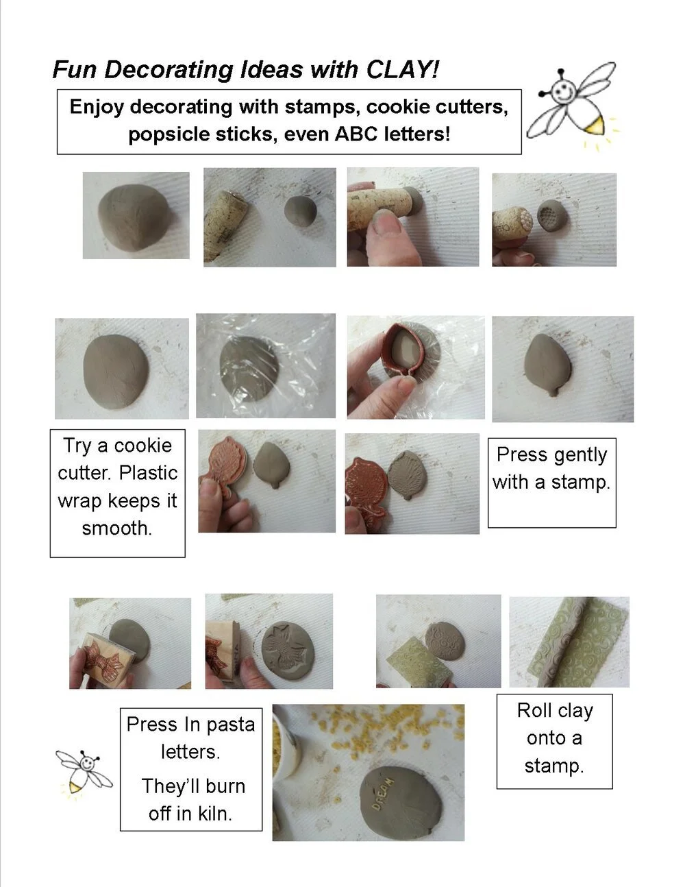 Work With Clay — Firefly Pottery