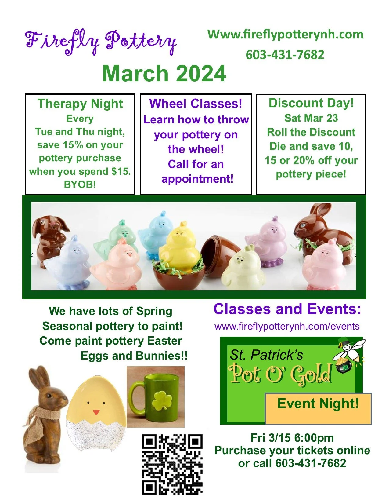 Calendar — Firefly Pottery