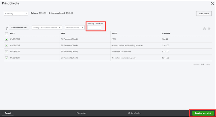 How to Pay Multiple Bills Using a Check in QuickBooks Online