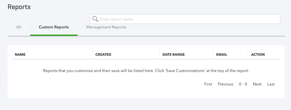 QuickBooks Online Reports Only User View