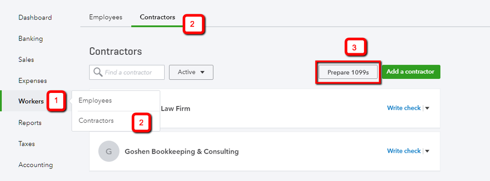 How to Prepare and File 1099s in QuickBooks Online