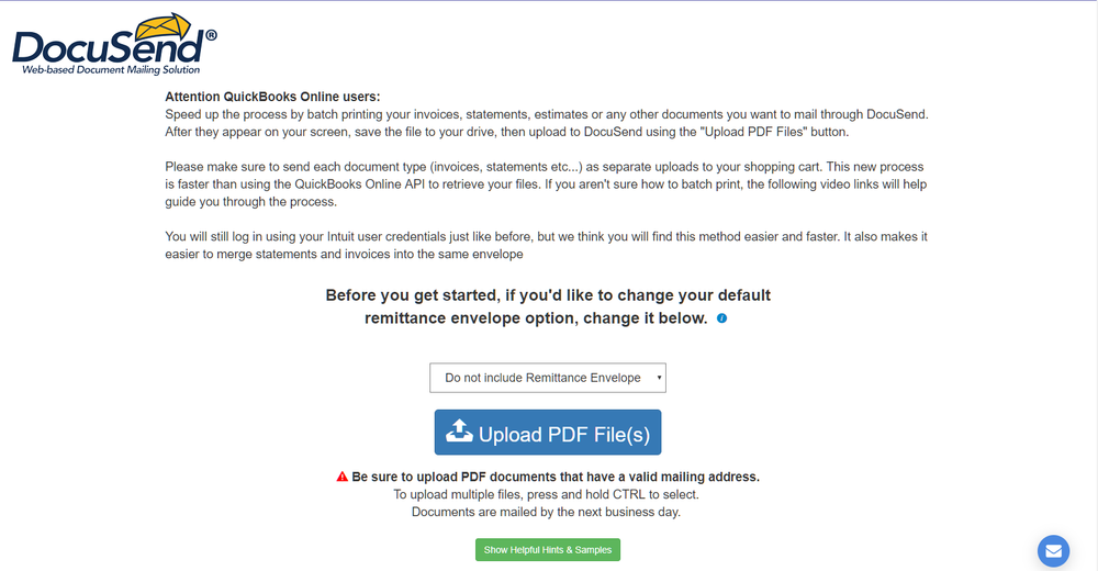 Bulk Mail Thank Your Letters Using DocuSend App