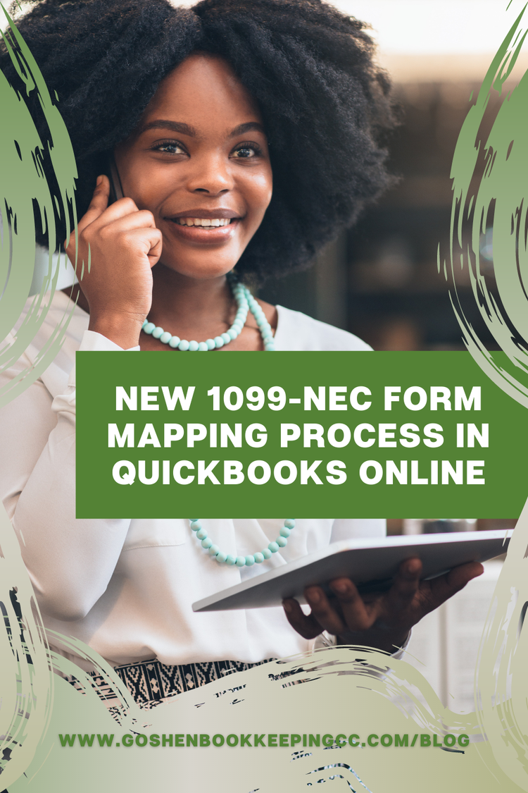 1099-NEC Form Mapping Process in QuickBooks Online