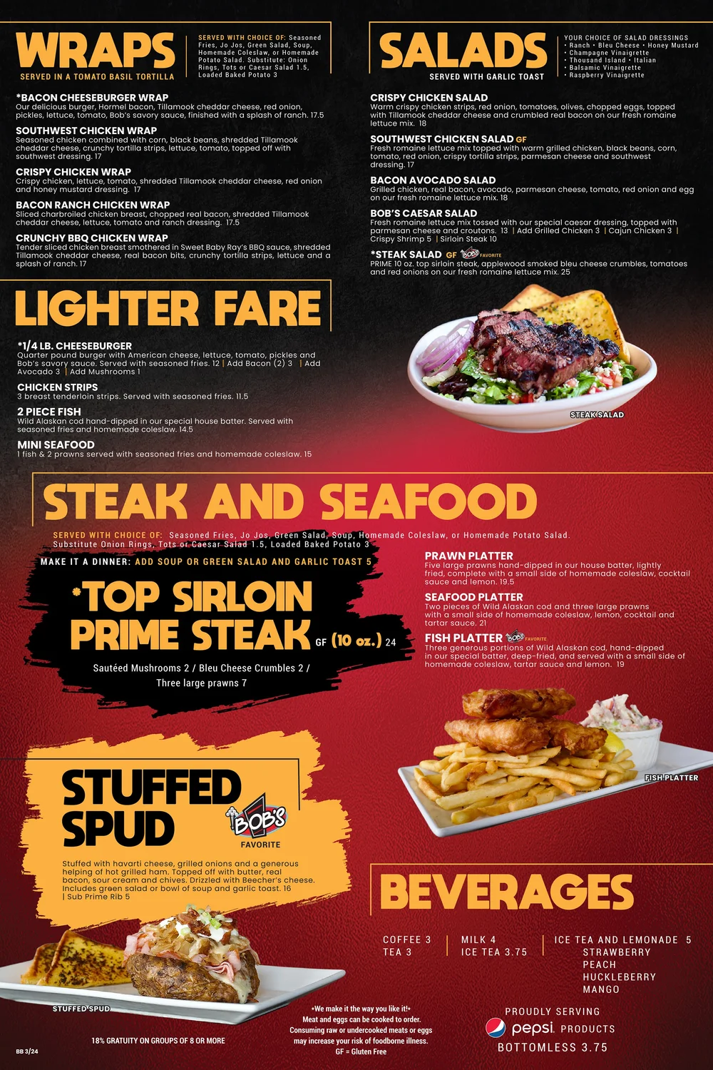 All your Bob’s Birch Bay faves, plus more! — Bob's Burgers And Brew ...