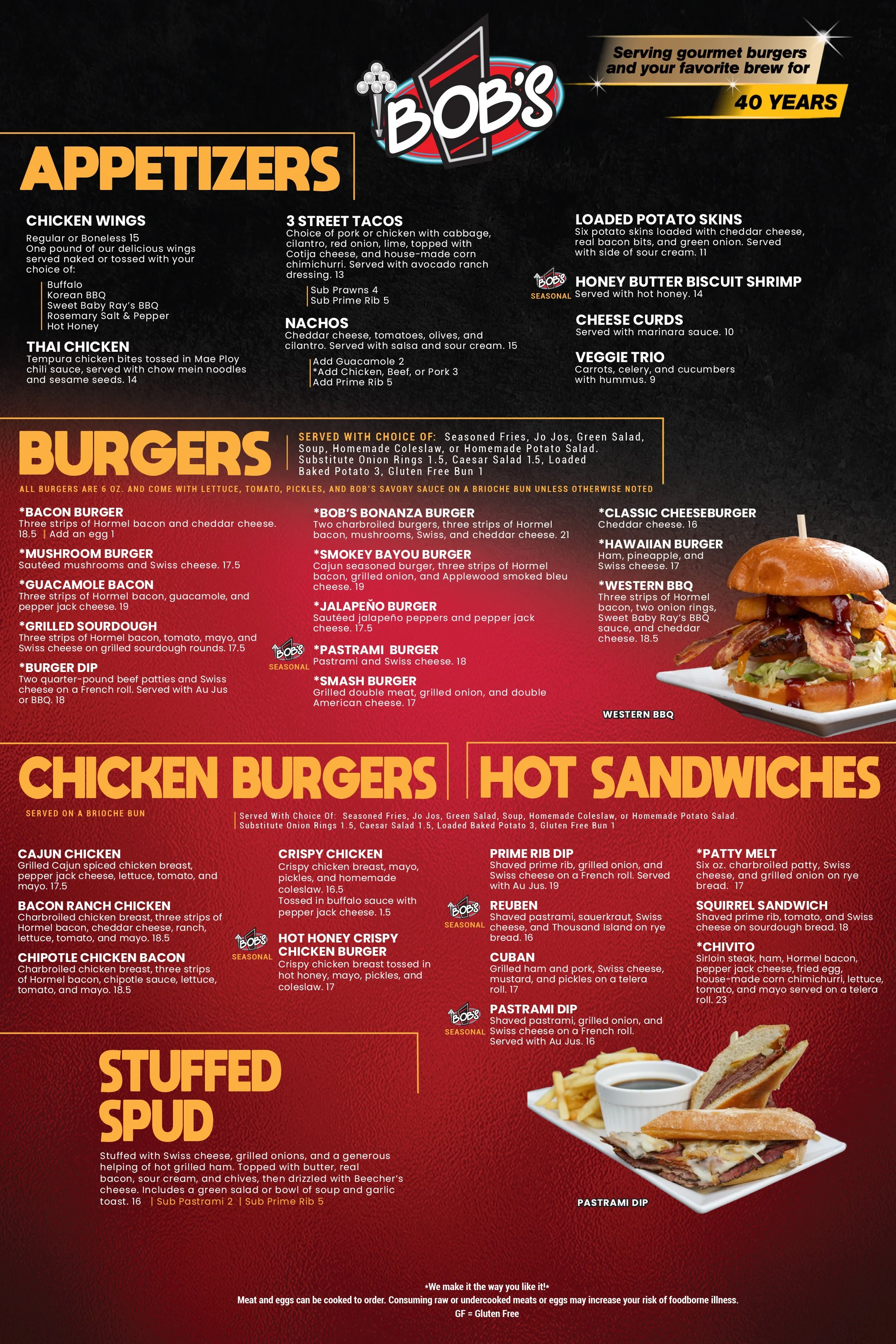 All your Bob’s Birch Bay faves, plus more! — Bob's Burgers And Brew ...