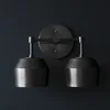 Materia Forchette Lighting | Sconce II | Porcelain and Brass