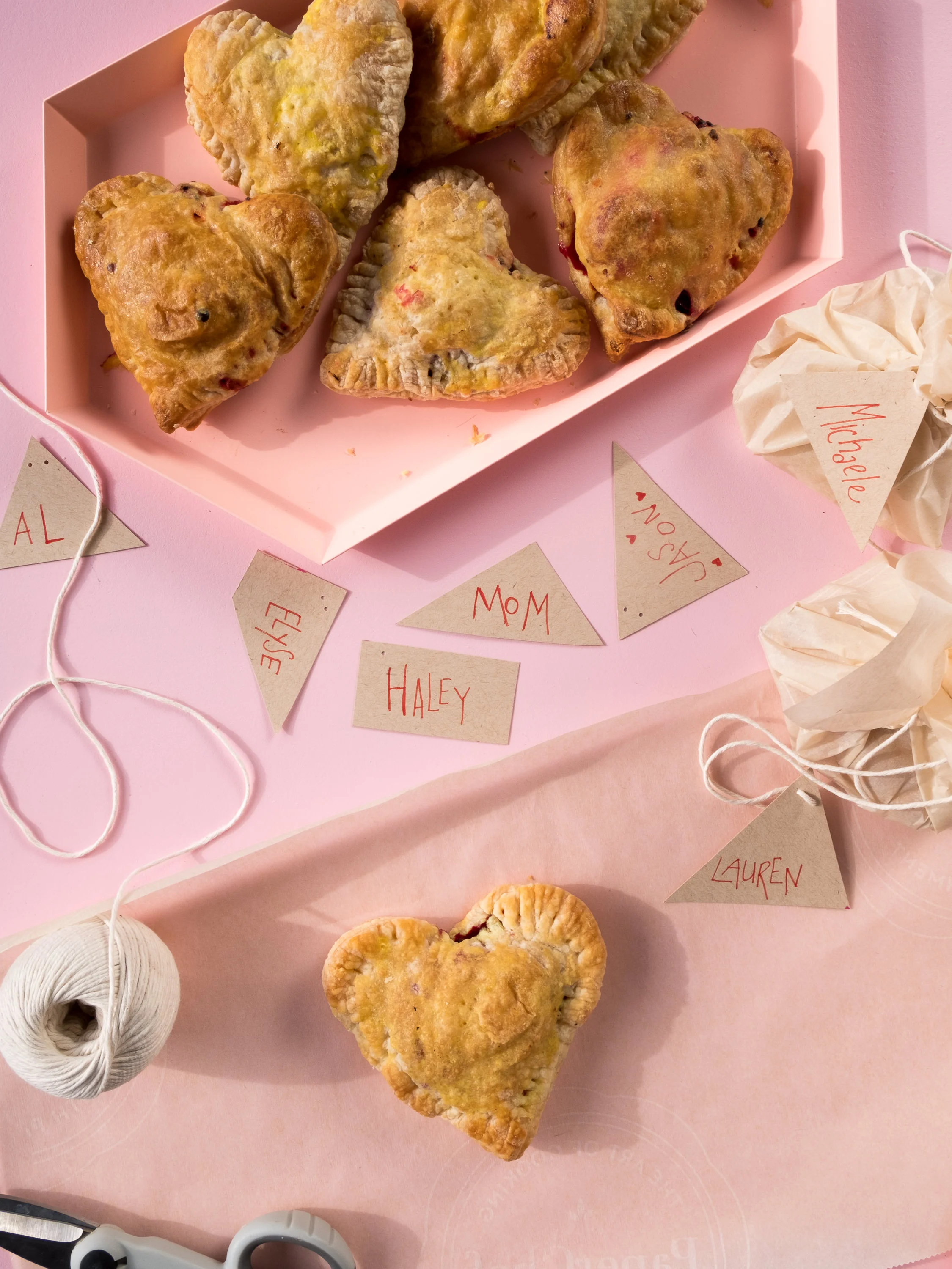 Heart-Shaped Hand Pies — The World in a Pocket