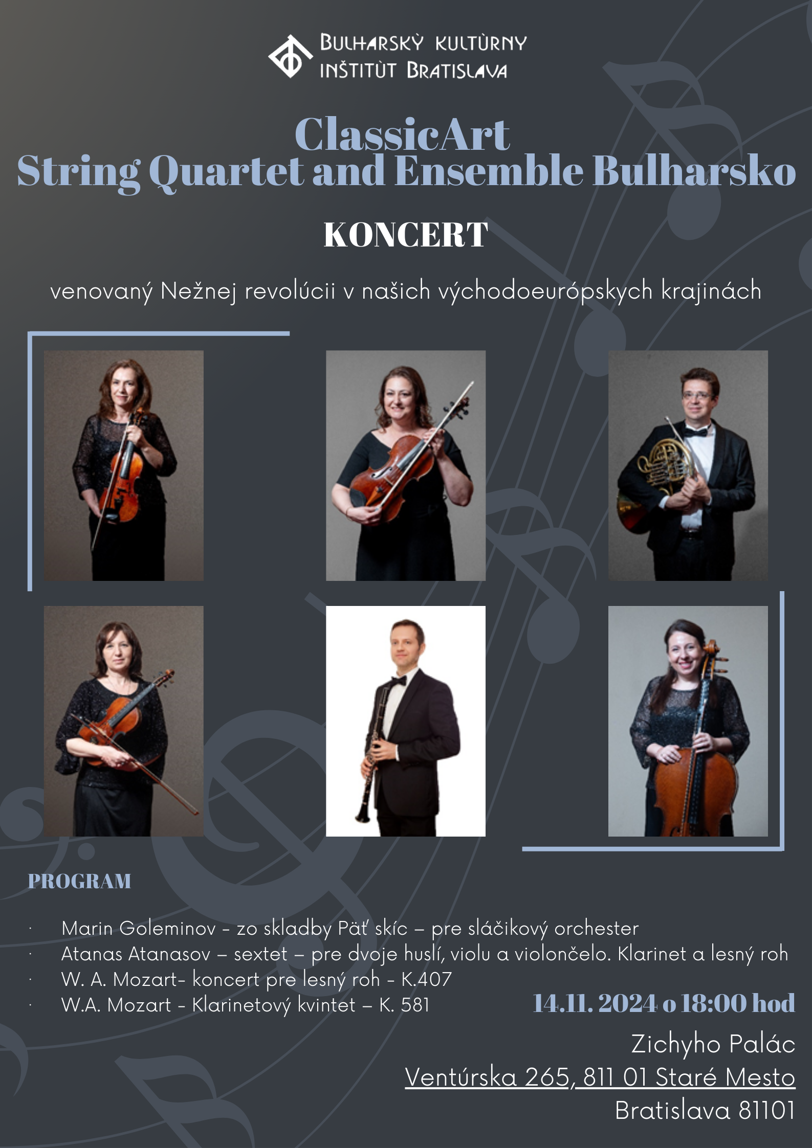 ClassicArt String Quartet and Ensemble Bulharsko — Bulkis