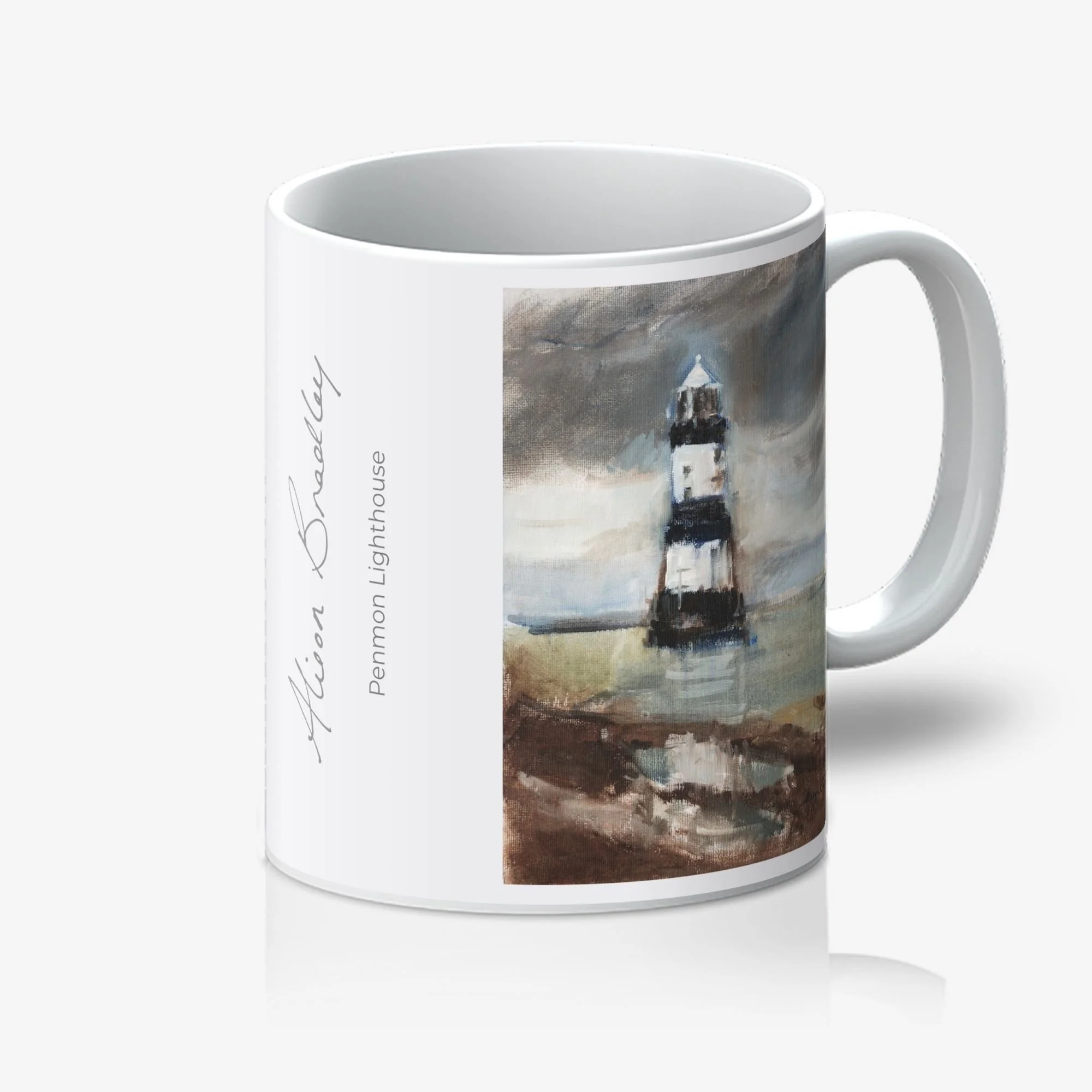 Ceramic Mug - Penmon Lighthouse — Alison Bradley Gallery