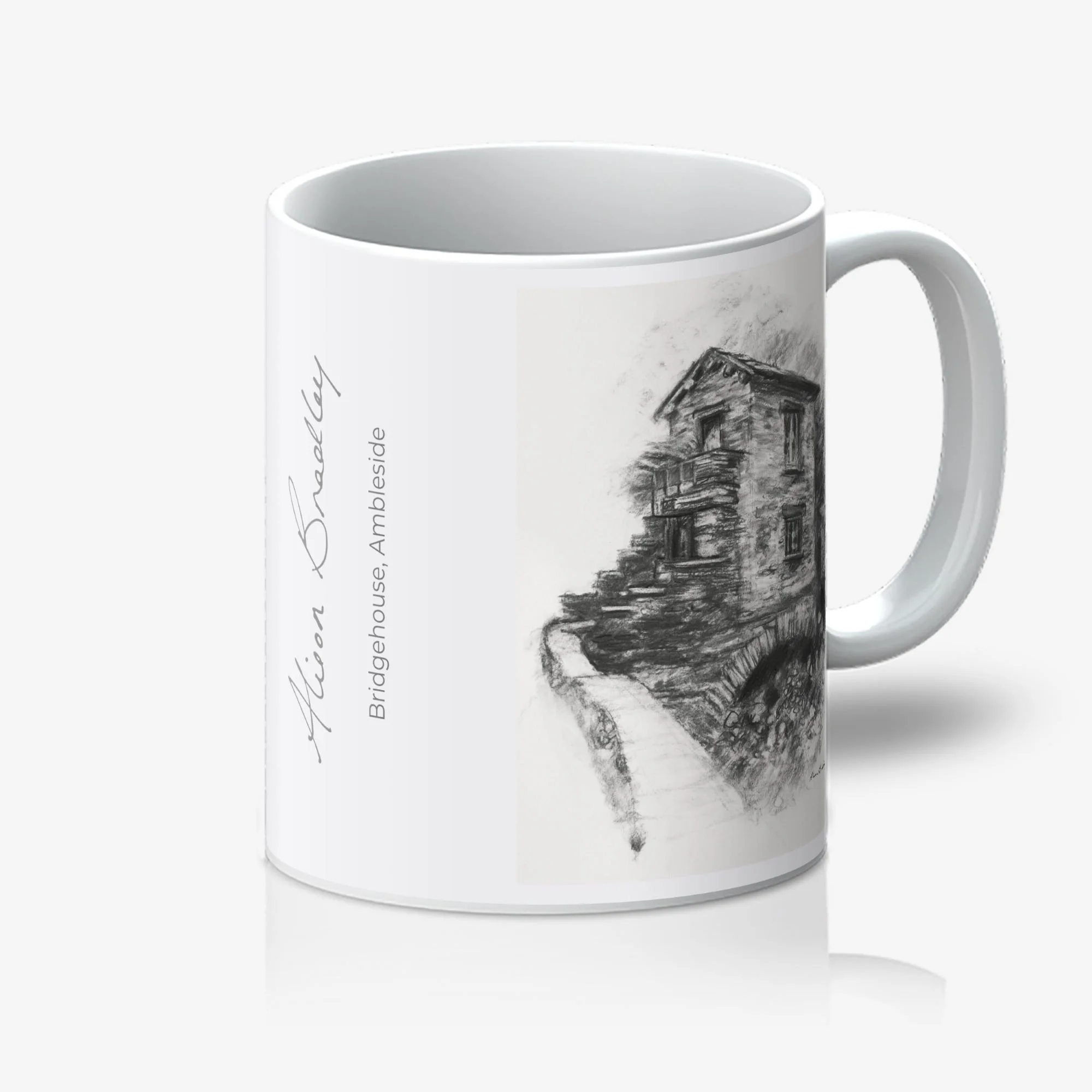 Ceramic Mug - Bridgehouse, Ambleside — Alison Bradley Gallery
