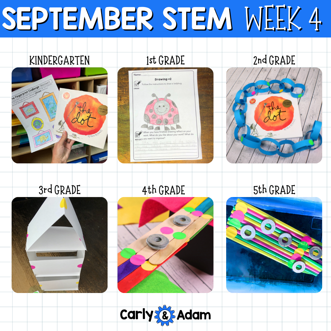 September STEM Lesson Plans: A Month of Engineering, Growth Mindset ...
