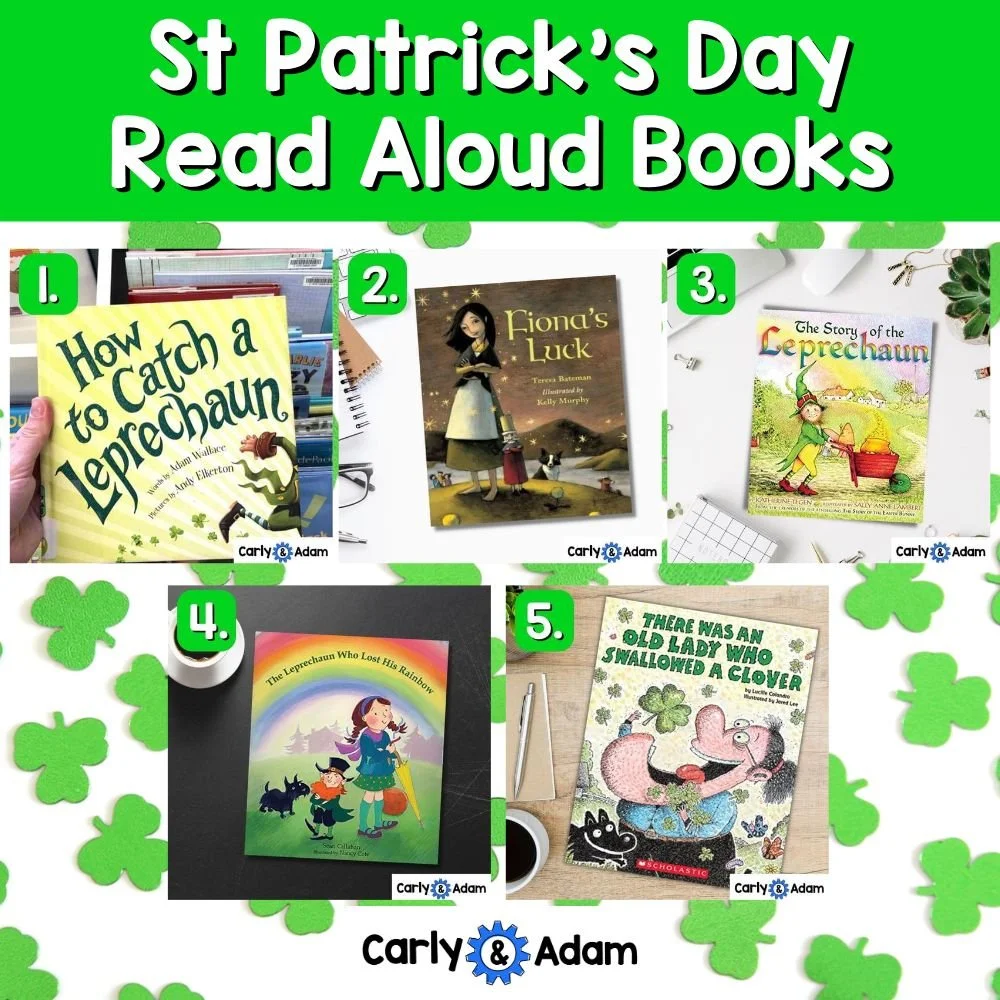 5 St. Patricks Day Read Aloud Books for Elementary Kids — Carly and Adam