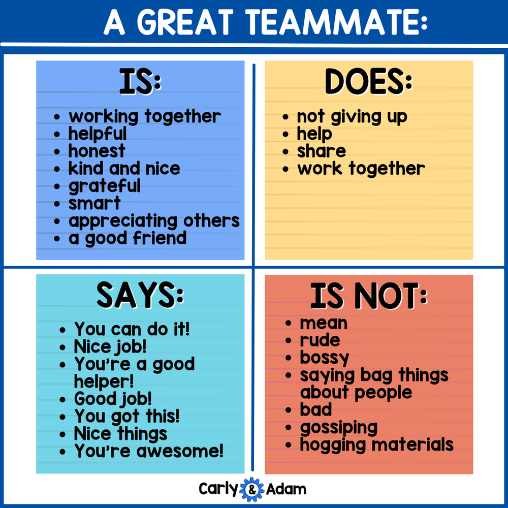 Elementary STEM Classroom Management Tips — Carly and Adam