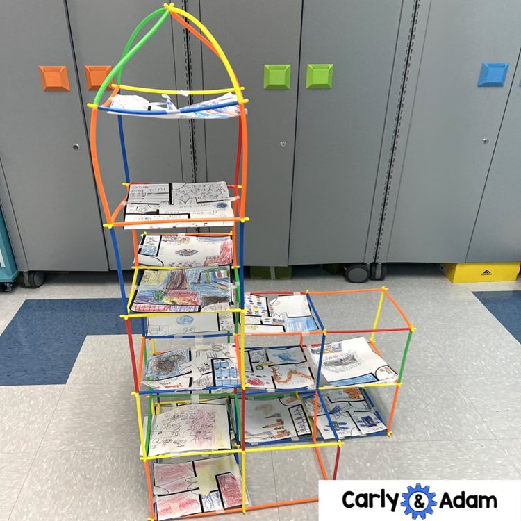 If I Built a School Read Aloud STEM Activity for Kids — Carly and Adam