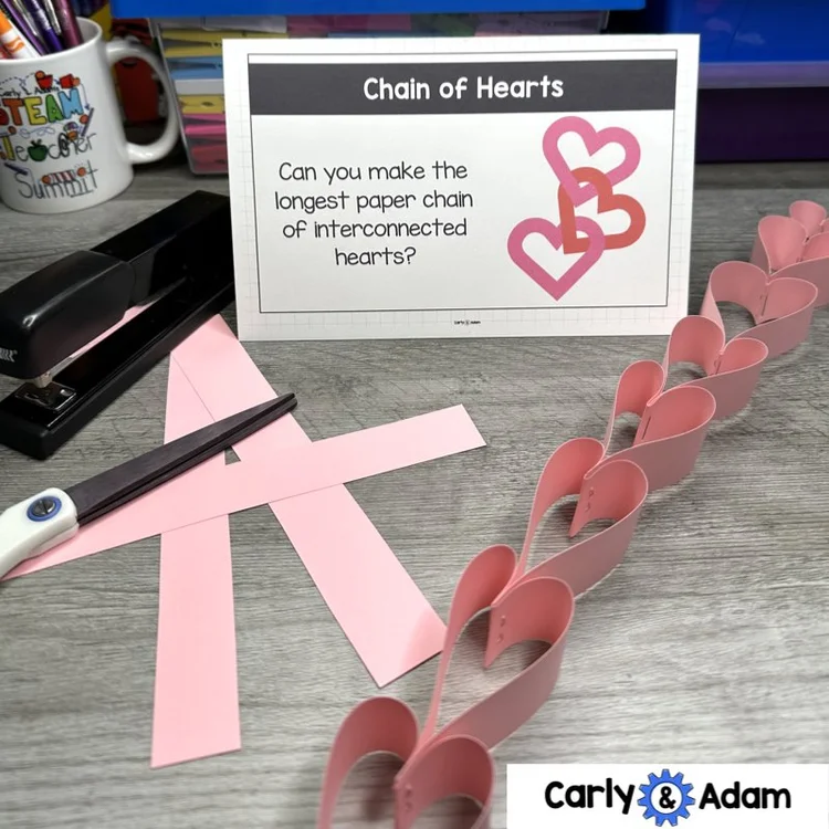 Valentine's Day STEM Centers — Carly and Adam