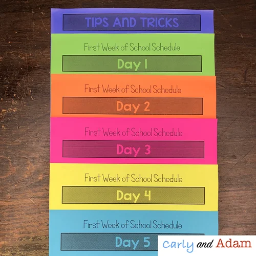 First Week of School Read Alouds — Carly and Adam