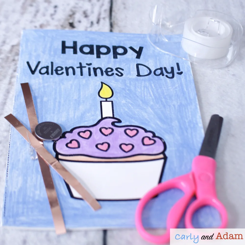 Make a Valentine's Day Paper Circuit Card — Carly and Adam