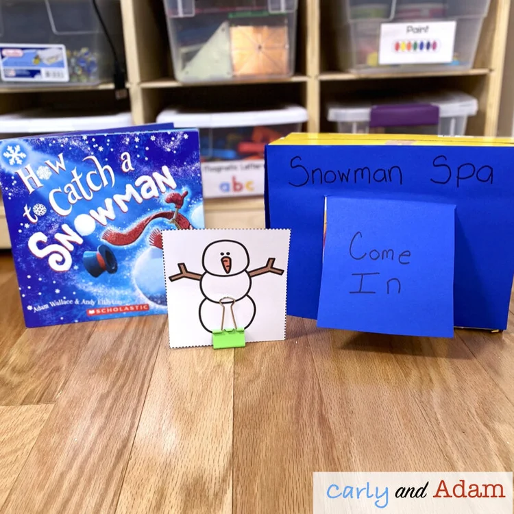 How to Catch a Snowman Winter READ ALOUD STEM™ Activity by Carly and ...
