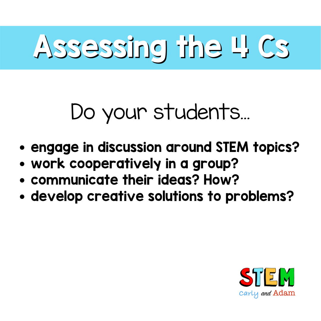 To Assess or Not to Assess STEM Challenges (Free Rubrics Included ...