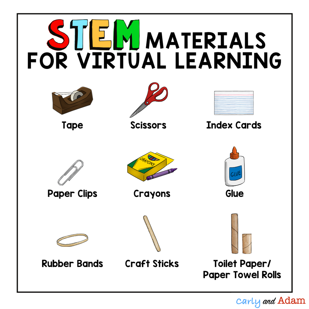 5 STEM Challenges For Virtual Learning — Carly and Adam