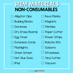 What Should You Buy For Your STEM Classroom? — Carly and Adam