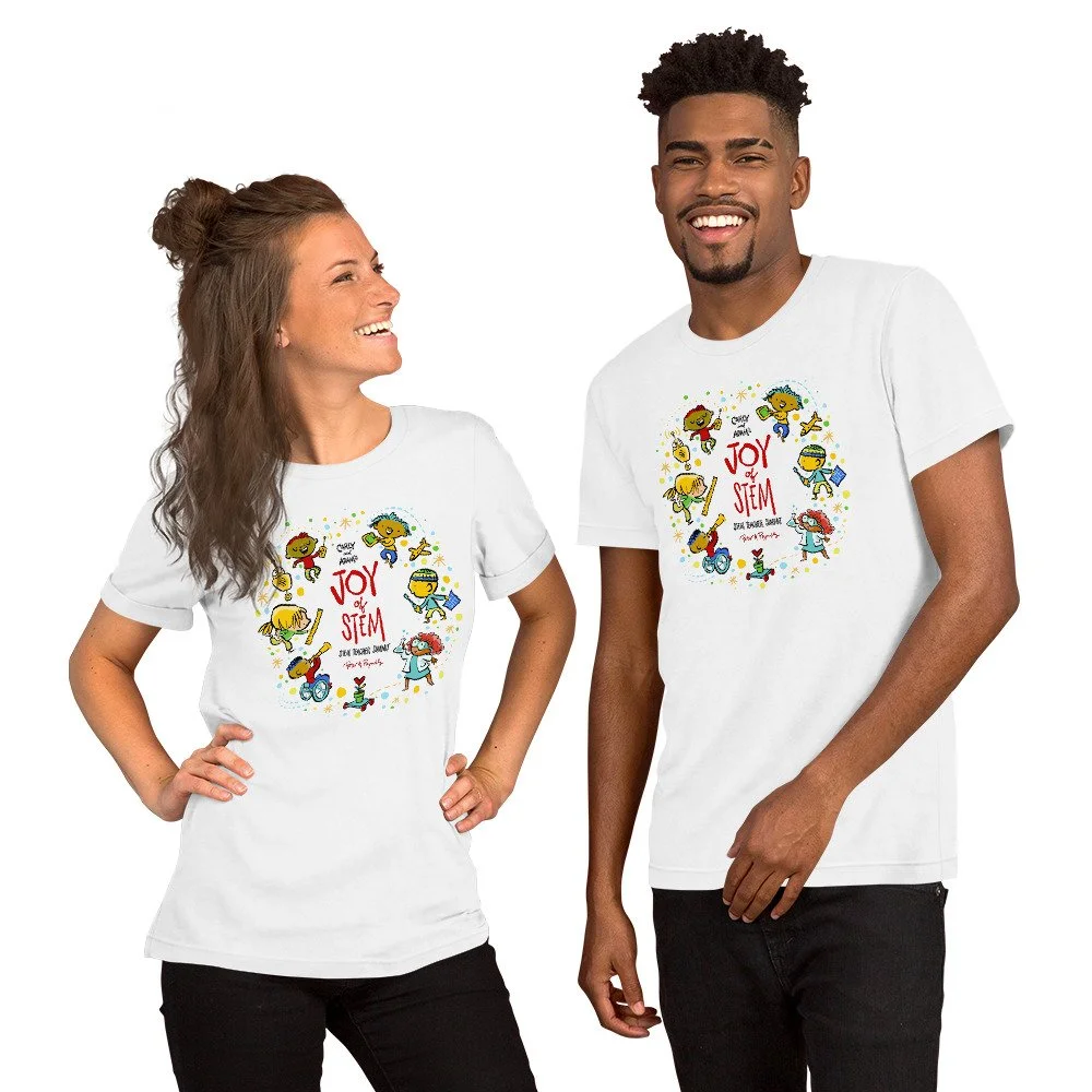 STEM Merch — Carly and Adam