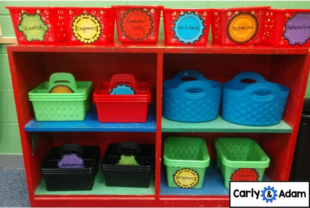 Elementary STEM Classroom Organization Tips and Tricks — Carly and Adam
